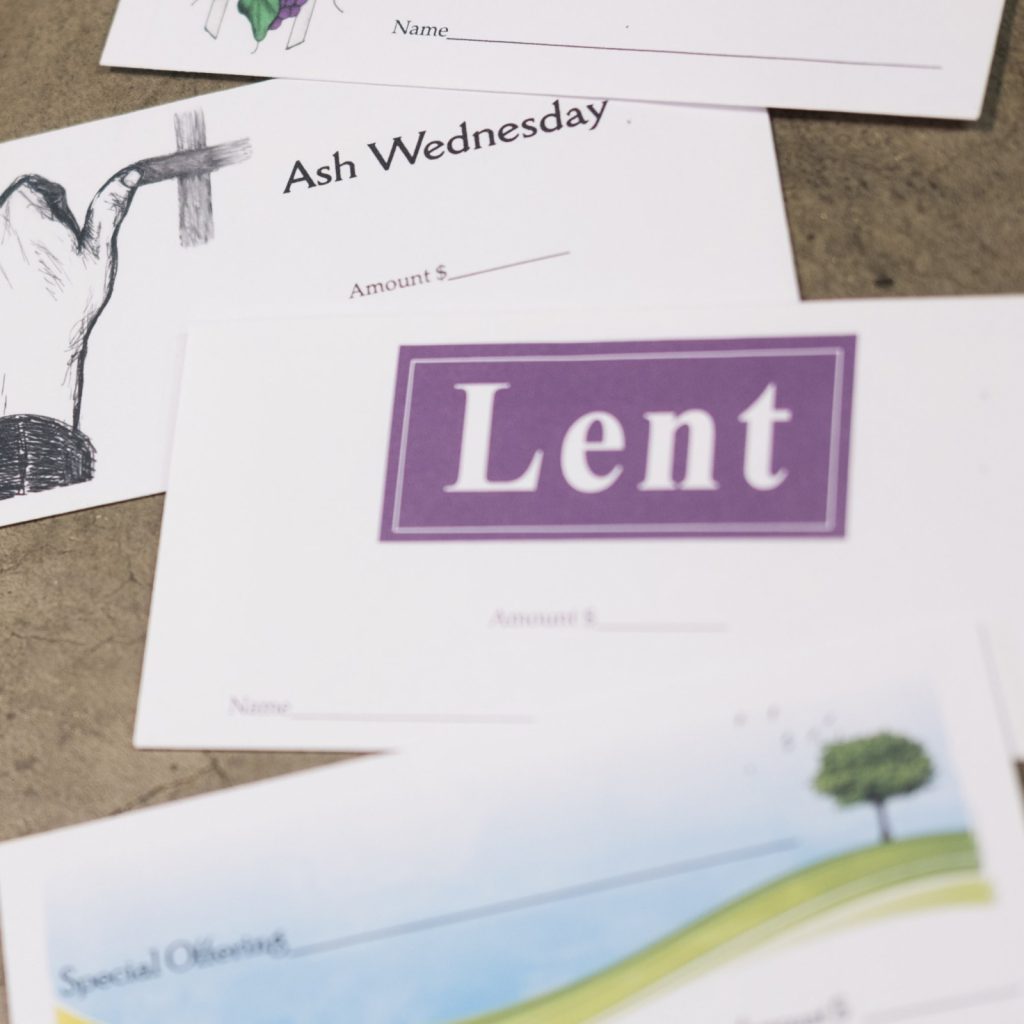 Church Offering Envelopes, Envelope Books & Payment Books